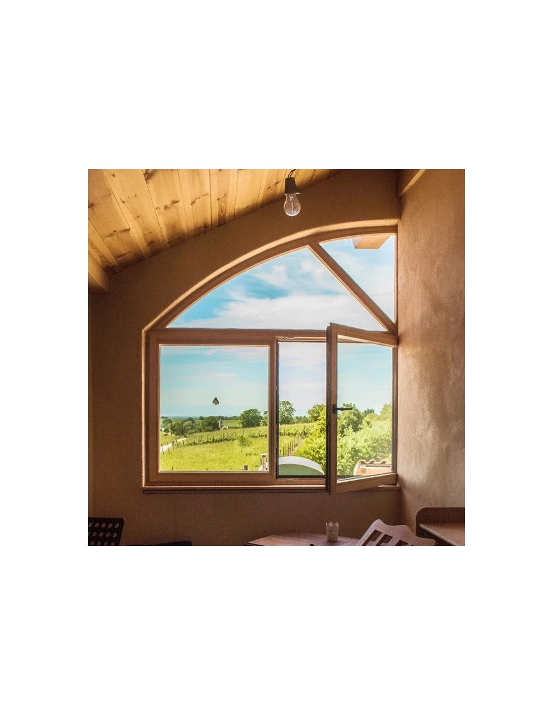 Holzfenster 1770 x 2480 mm Meranti